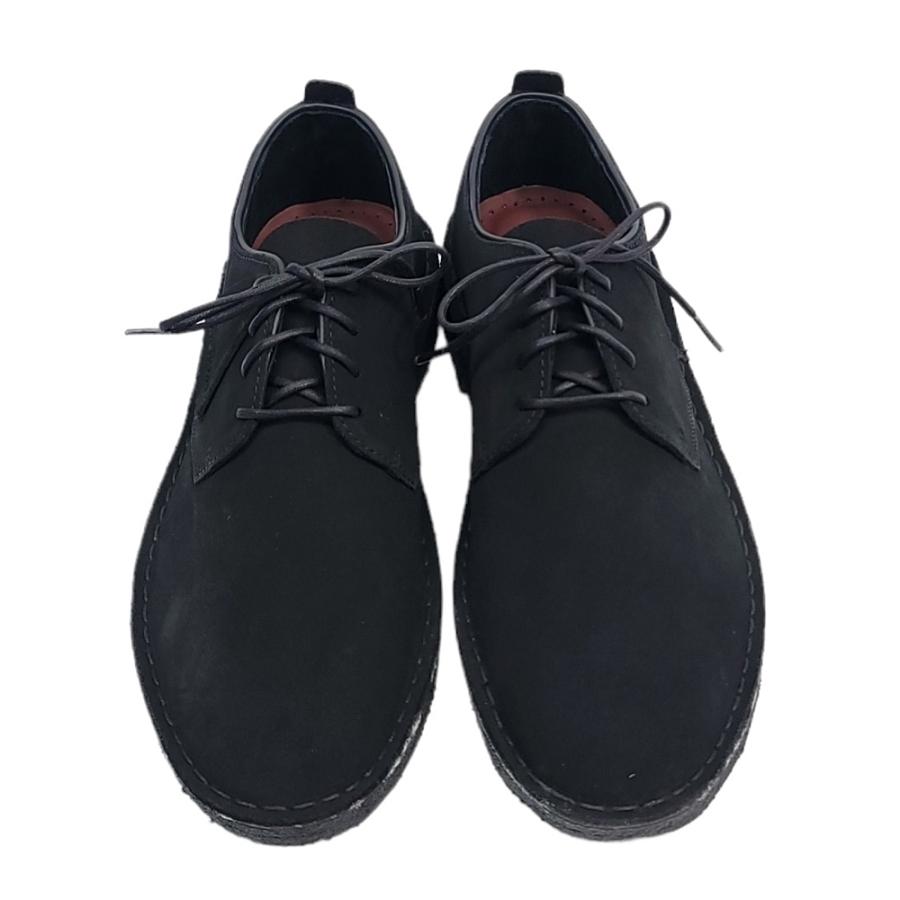 Clarks Originals WC326 CLARKS クラークス Desert London デザートロンドン スエード シューズ UK8.5 約26.5cm ブラック 26107883 ...
