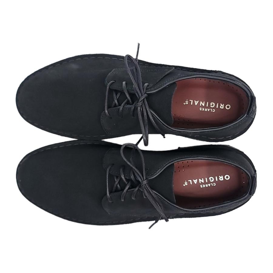 Clarks Originals WC326 CLARKS クラークス Desert London デザートロンドン スエード シューズ UK8.5 約26.5cm ブラック 26107883 ...