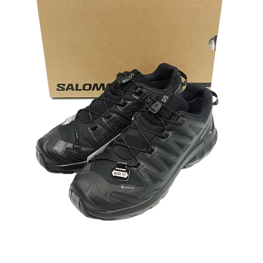 SALOMON WC712 サロモン XA PRO 3D V9 WIDE GORE-TEX プロ ワイド ゴアテックス 27cm US9 EEE ブラック 472770 スニーカー シューズ ...