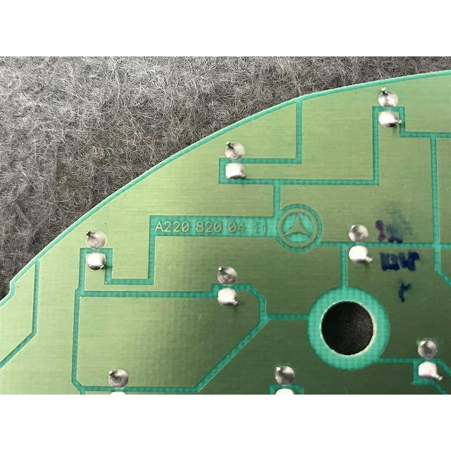 新品! Sクラス/W220/1998-2005 純正 右テールランプ LED プレートのみ A220 820 04 11/2208200411 ...