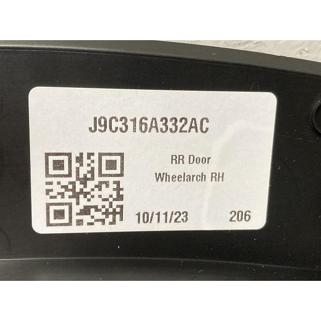 新品!Eペイス DF15TB/DF2XB/DF2NB 右 リア フェンダーアーチモール/オーバーフェンダー J9C3 16A332 ...