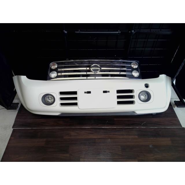 キューブ DBA-BZ11 FバンパーASSY QX1 ホワイトパール : くるま生活応援隊エコパーツ - 通販 - Yahoo!ショッピング