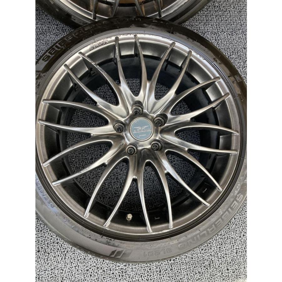 WORK STEEZ 225/45R18 8J+38 8J+45 PCD114.3 5H ハブ径73.タイヤ要交換 : くるま生活応援隊エコ ...