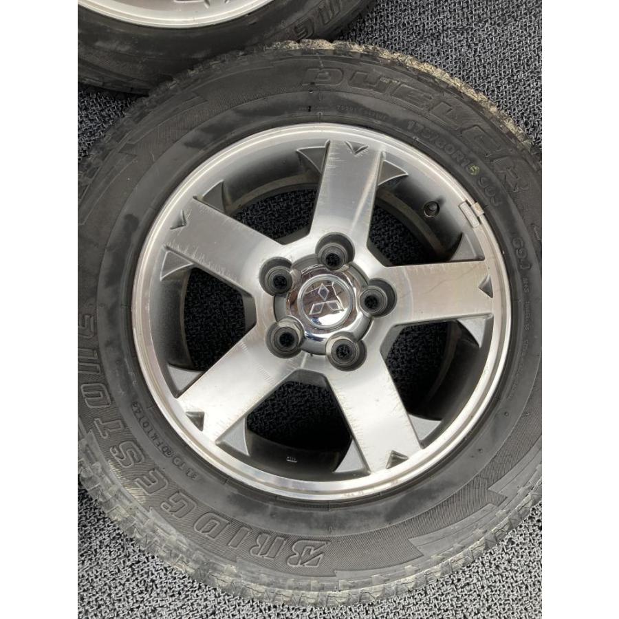 パジェロミニ 純正 175/80R15 5.5J+46 PCD114.3 5H ハブ径66 : くるま生活応援隊エコパーツ - 通販 - Yahoo!ショッピング