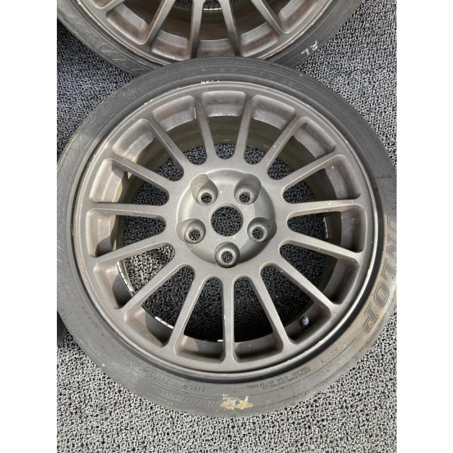 TE4-1 ミツビシ ランエボ6 純正 215/40R17 7J+38 PCD114.3 5H : くるま生活応援隊エコパーツ - 通販 - Yahoo!ショッピング