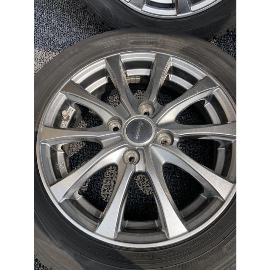 Exceeder アルミホイール 155/65R14 リム径14(F/R) リム幅4.5J(F/R) オフセット45(F/R) PCD100(F/R) 4H ハブ径6.6(F/R) : くるま ...