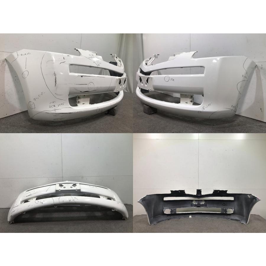 ラクティス NCP100/NCP105/SCP100 純正 フロントバンパー 52119-52480/90 スーパーホワイトII カラーNo ...