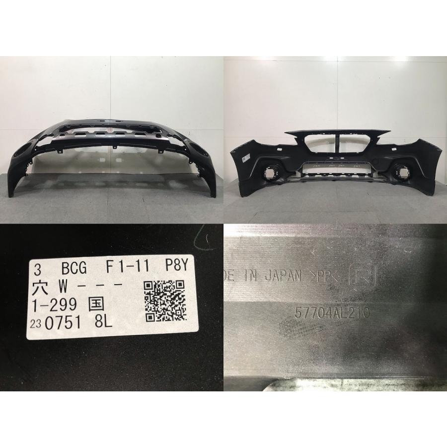 レガシィ/レガシー アウトバック BS9 純正 フロントバンパー 57704AL210 マグネタイトグレーメタリック カラーNo.P8Y ...