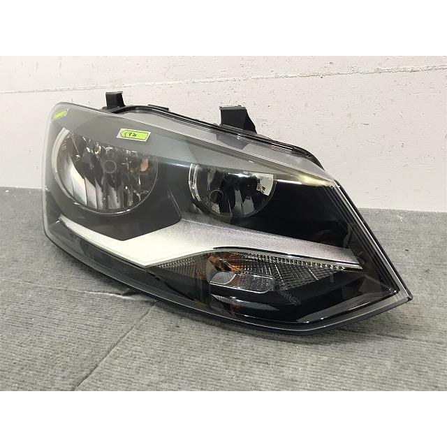 ポロ/POLO/6R系 純正 前期 右ヘッドライト/ランプ ハロゲン HELLA 6R2 941 008 F/6R2941008F ...