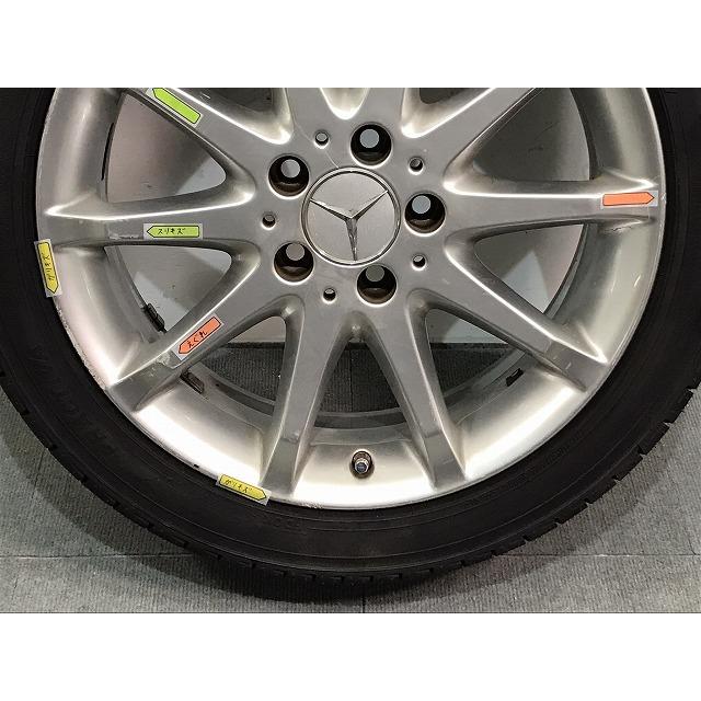 Bクラス/W169 純正 ホイールタイヤ 1本のみ 17x7J/ET49/5穴 5H/PCD112/ハブ径65mm A169 401 07 ...