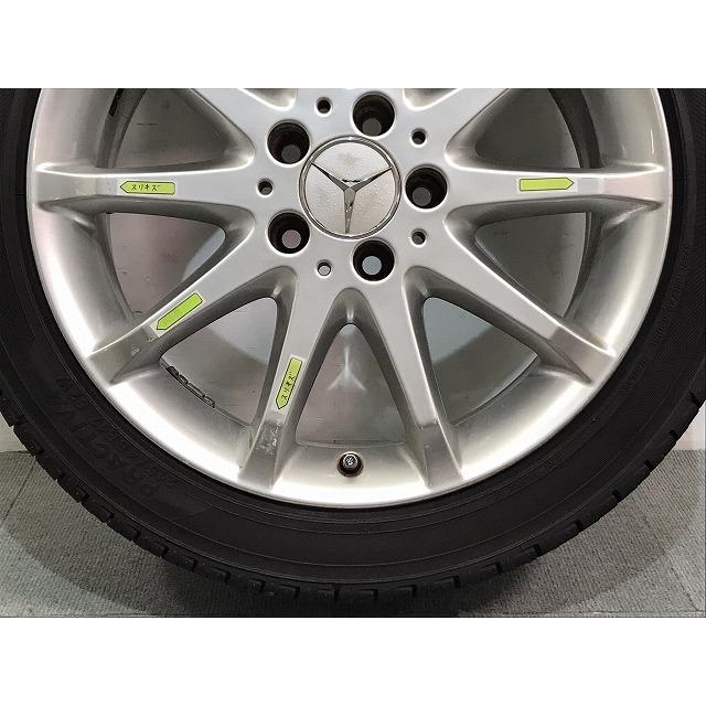 Bクラス/W169 純正 ホイールタイヤ 1本のみ 17x7J/ET49/5穴 5H/PCD112/ハブ径65mm A169 401 07 ...