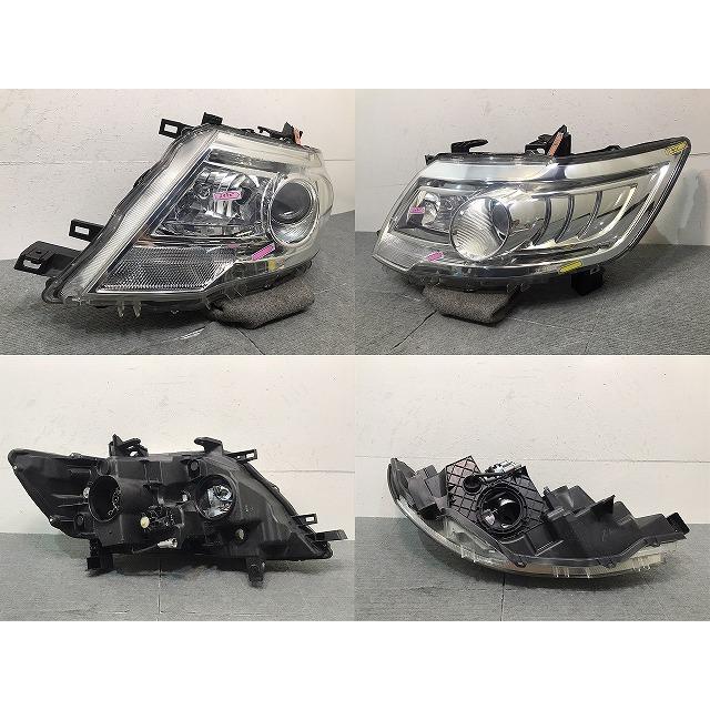 セレナ/ハイウェイスター C25/CC25/CNC25/NC25 純正 後期 左ヘッドライト/ランプキセノン HID AFS無 レベライザー KOITO 100-24921(123663 ...