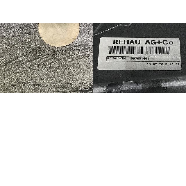 Cクラス W204/AMG 純正 後期 フロント バンパー A 204 880 78 47 シルバー メタリック メルセデスベンツ ...