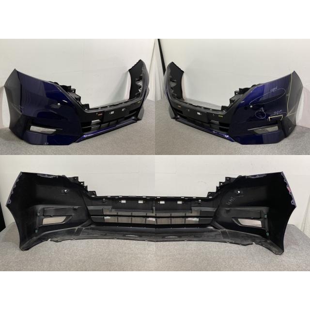 セレナ/ハイウェイスター C27/GC27/GFC27/GNC27/GFNC27 純正 前期 フロント バンパー 62022 5TF0H アズライトブルー RBR 日産(135878 ...