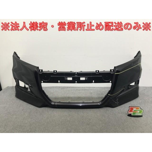 ステップワゴン/スパーダ RK5/RK6 純正 前期 フロント バンパー 左フォグカバー付 71101-SZW-J000 プレミアムブラ ...