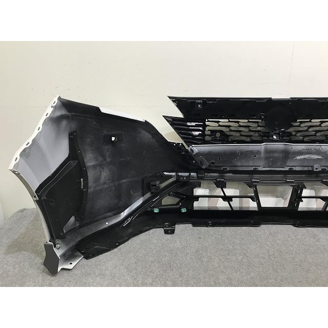 オーラ/AURA FE13/FSNE13 純正 フロント バンパー グリル付 62022 6XL0H ピュアホワイトパール QAC 日産 ...