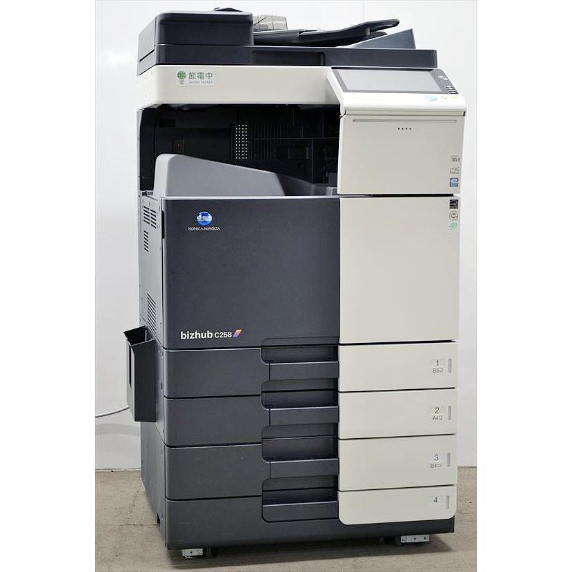コニカミノルタ 中古A3コピー機/中古A3複合機 KONICA MINOLTA/コニカミノルタ bizhub C258 自動両面機能/カウンタ ...