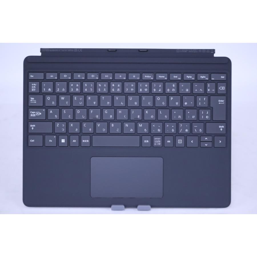 ノートパソコン 美品 元箱付属 Microsoft純正品 Surface Pro 8/X/9 用 タイプキーボード ブラック QJX ...