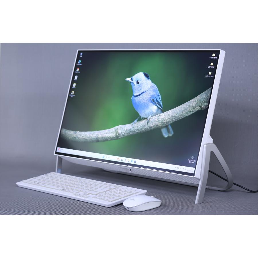 FMV 即配 希少 Corei7 16Gメモリ 省スペース 富士通 ESPRIMO FH WF1/D1 i7-8750H 16G 128G+1T 23.8FHD Windows11 オールイン ...