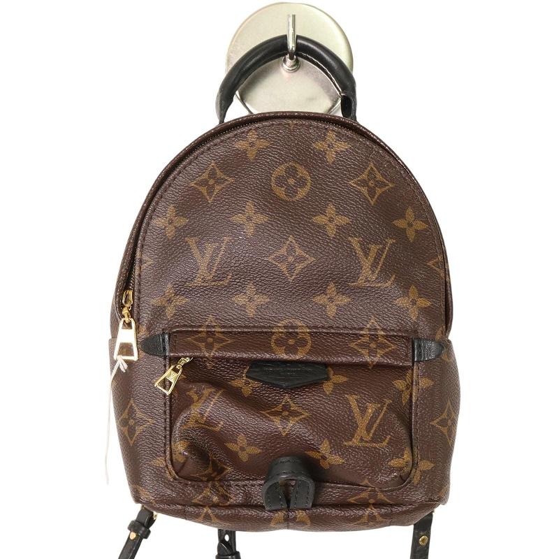 LOUIS VUITTON ルイヴィトン パームスプリングス ミニ モノグラム PVC バックパック・リュック ブラウン A-7737 : JOLIJOU Yahoo!店 - 通販 ...