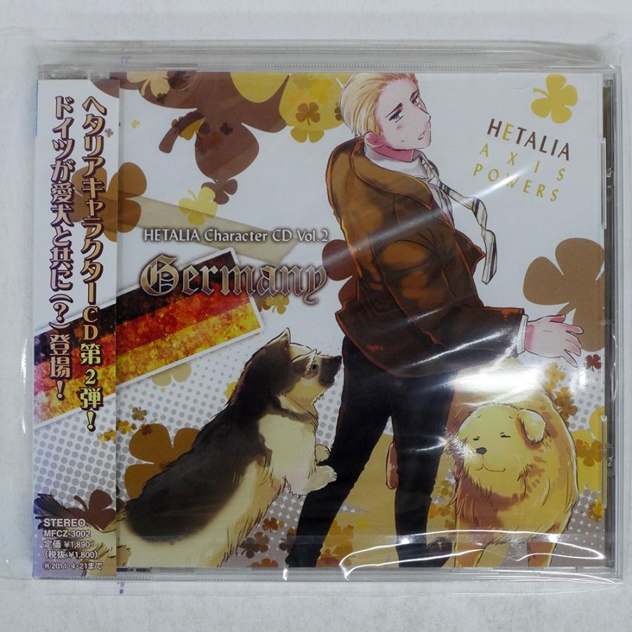未開封 VA/ ヘタリア AXIS POWERS キャラクターCD VOL.2?ドイツ(安元洋貴)/FRONTIER WORKS MFCZ3002 CD : Face Records - 通販 ...