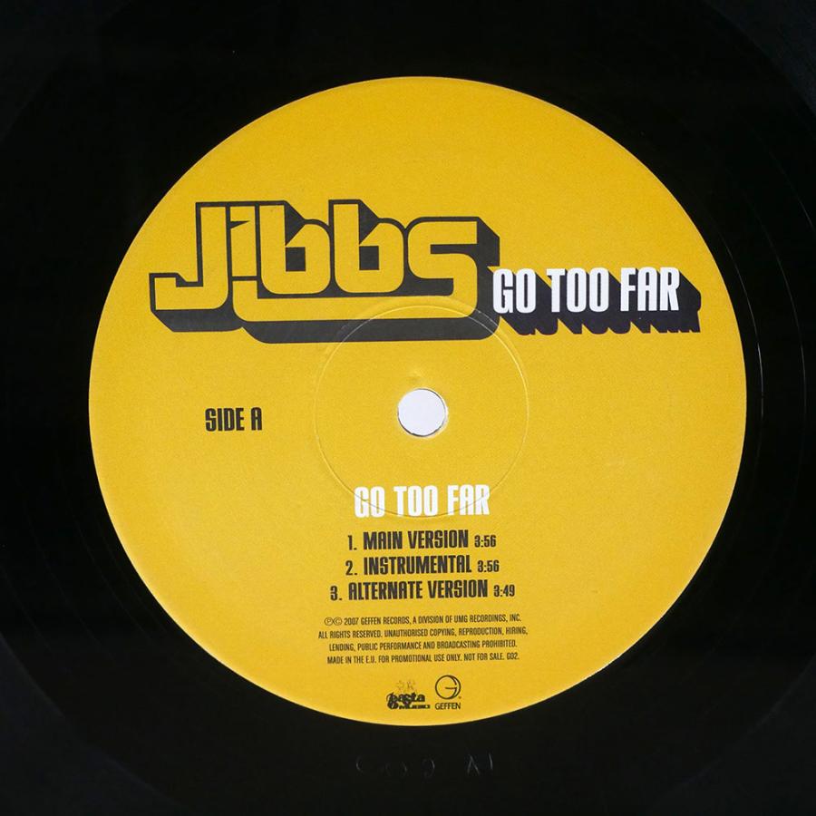 JIBBS/GO TOO FAR / KING KONG/GEFFEN GO2 12 : Face Records - 通販 - Yahoo ...