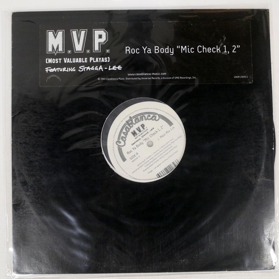 MVP/ROC YA BODY "MIC CHECK 1, 2"/CASABLANCA UNIR210701 12 : Face ...