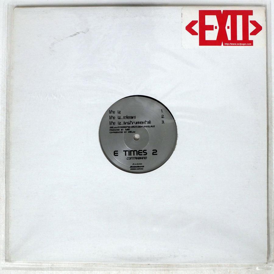 EX/CONTRABAND/ABOLANO RECORDS EX2 12 : Face Records - 通販 - Yahoo!ショッピング