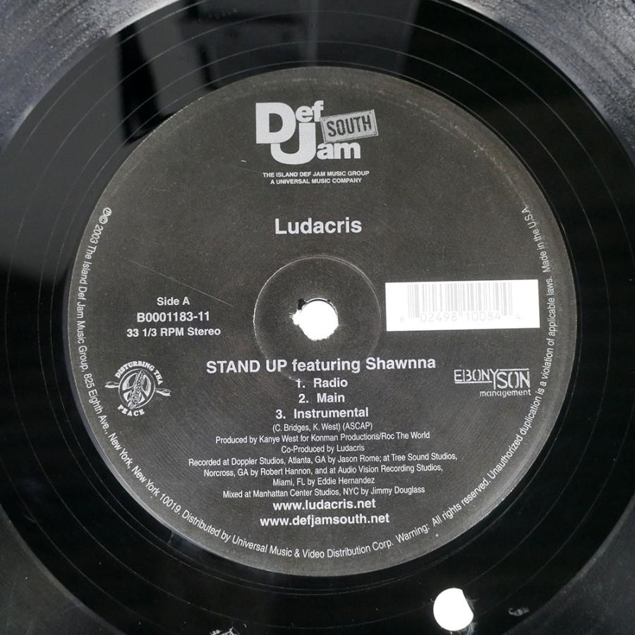 LUDACRIS/STAND UP / P-POPPIN'/DEF JAM SOUTH B000118311 12 : Face ...