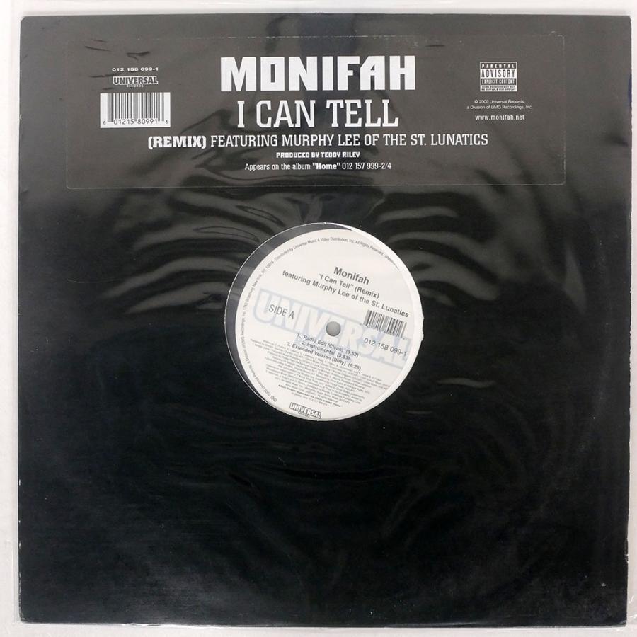 MONIFAH/I CAN TELL (REMIX)/UNIVERSAL 0121580991 12 : Face Records - 通販 ...