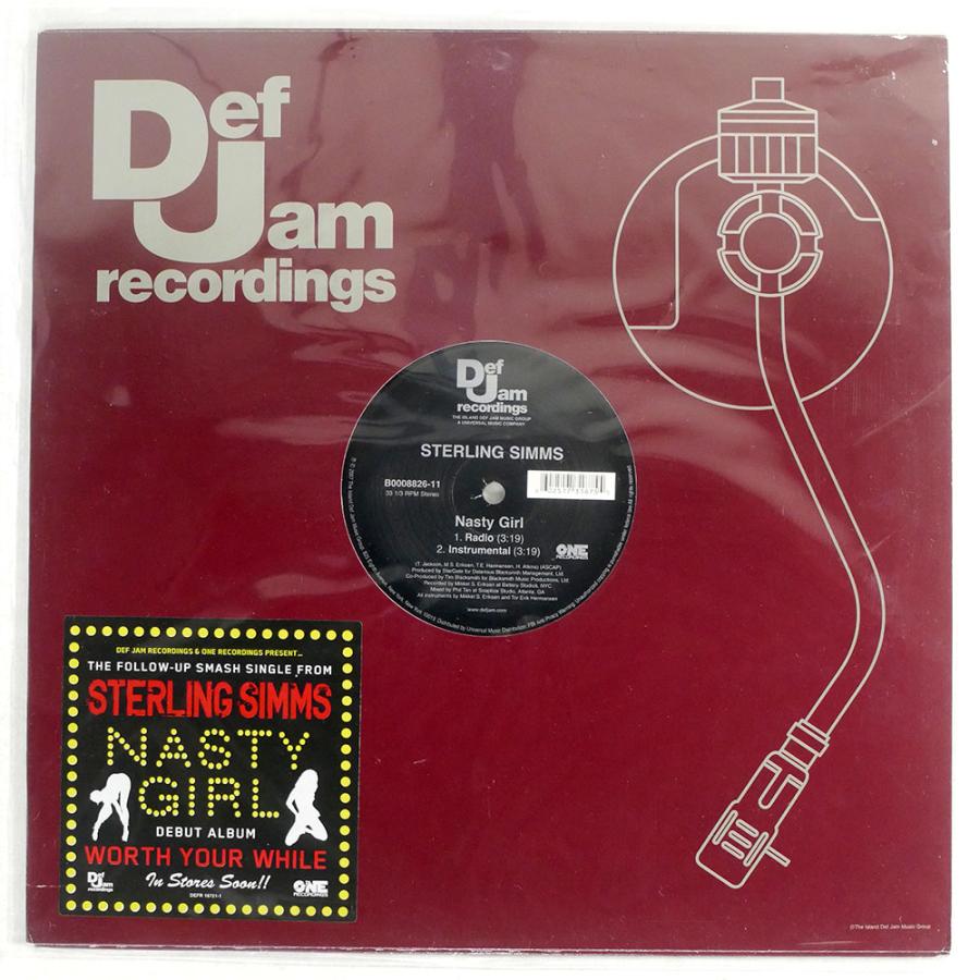 STERLING SIMMS/NASTY GIRL/ISLAND DEF JAM MUSIC GROUP B000882611 12 ...