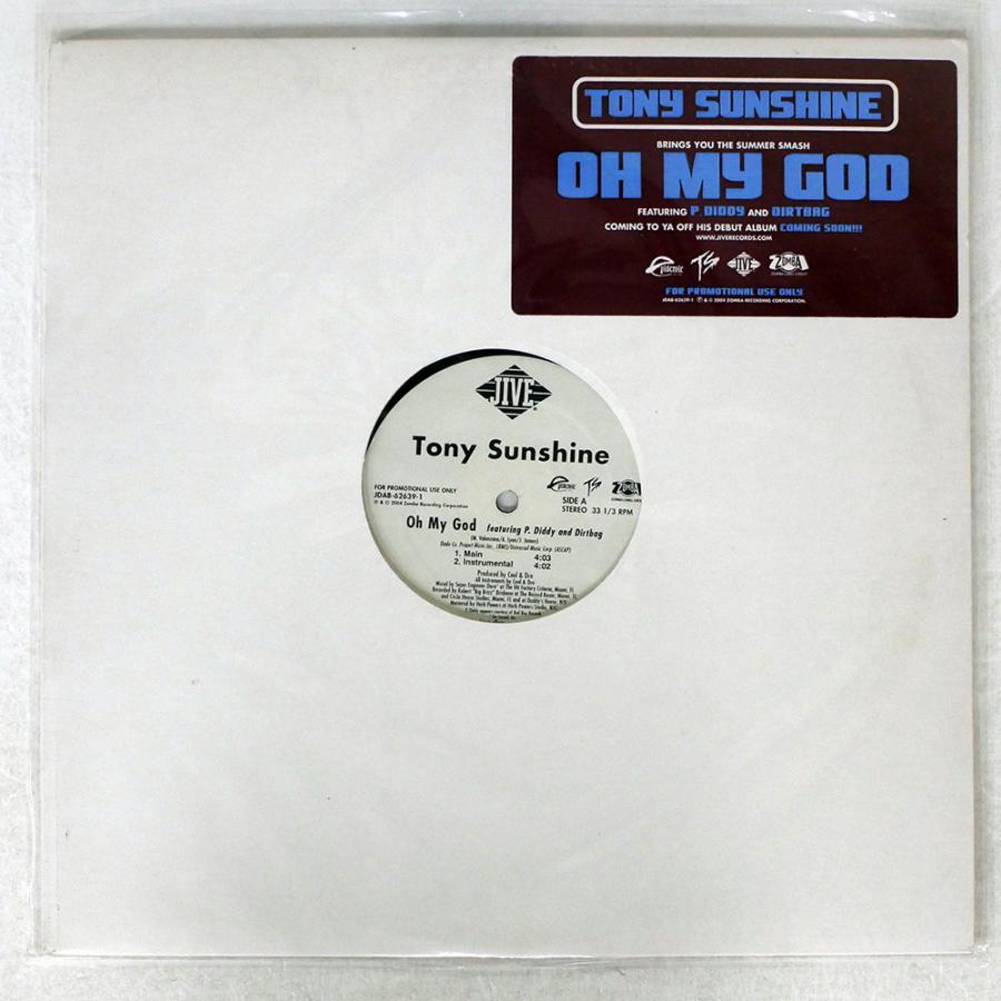 見本盤 US盤 TONY SUNSHINE/OH MY GOD/JIVE JDAB626391 12 : Face Records - 通販 ...