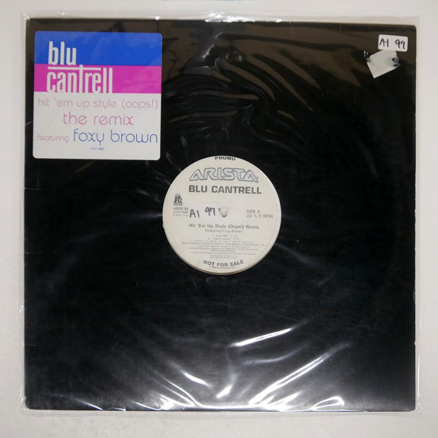 米 プロモ US盤 BLU CANTRELL/HIT 'EM UP STYLE (OOPS!) REMIX/ARISTA ARDP5021 ...