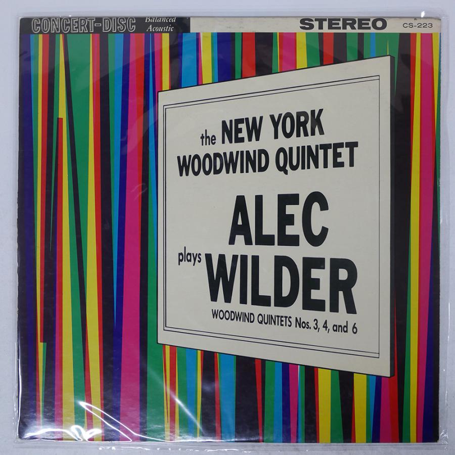US盤 NEW YORK WOODWIND QUINTET/WOODWIND QUINTETS NOS.3,4, AND 6/CONCERT ...