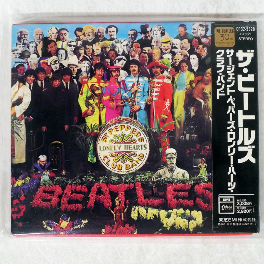 帯 国内盤 BEATLES/SGT. PEPPER'S LONELY HEARTS CLUB BAND/ODEON CP32-5328 CD : Face Records - 通販 ...