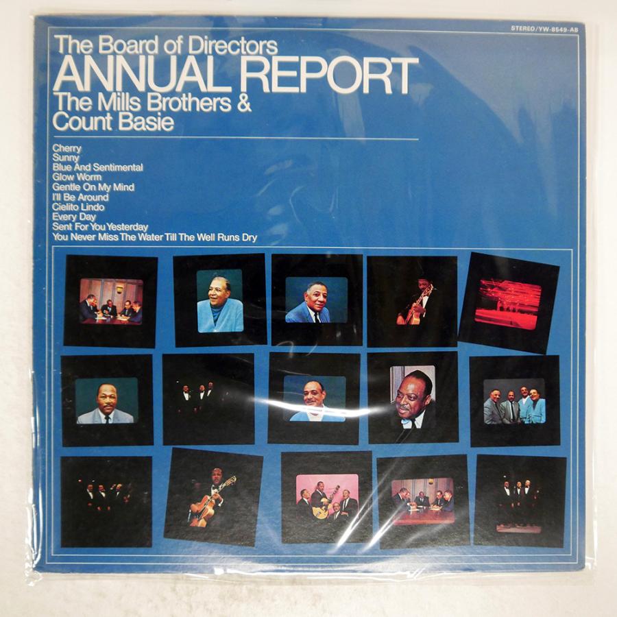 国内盤 COUNT BASIE/MILLS BROTHERS/BOARD OF DIRECTORS ANNUAL REPORT/ABC YW8548AB LP : Face Records ...