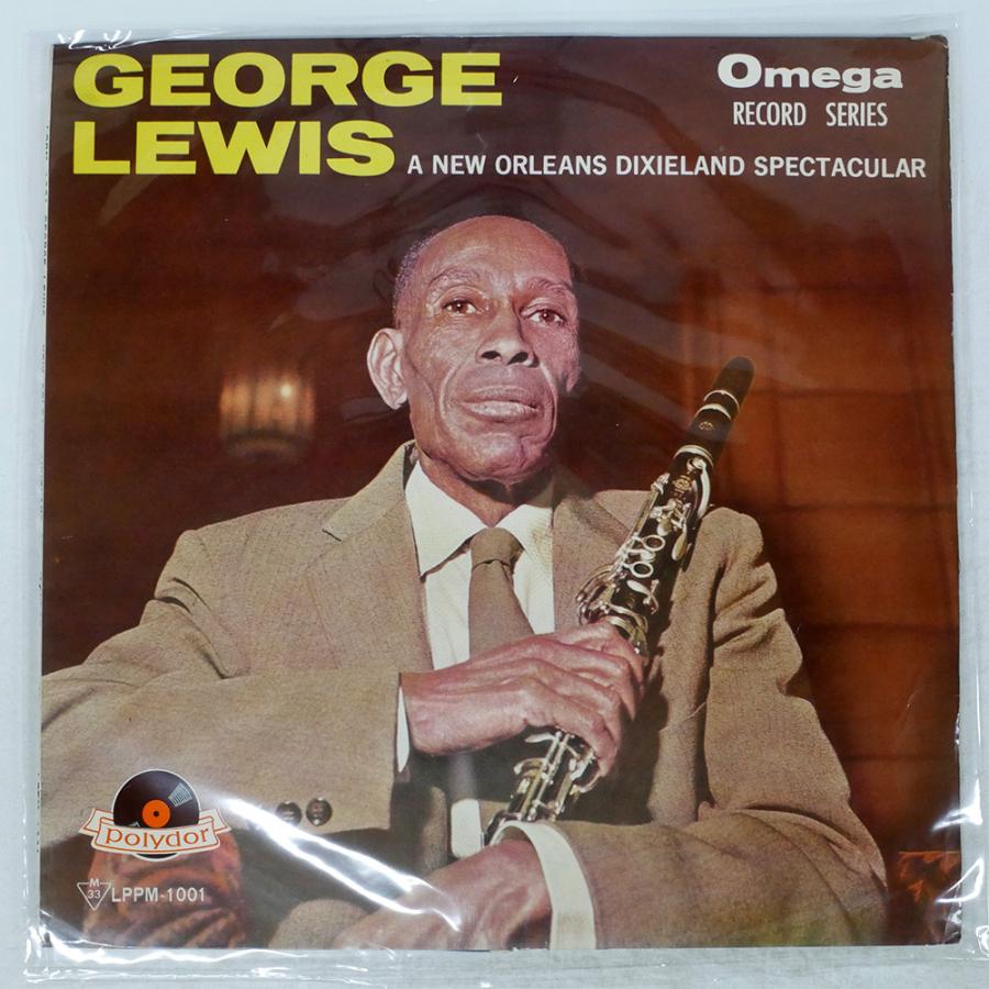 国内盤 GEORGE LEWIS/A NEW ORLEANS DIXIELAND SPECTACULAR/POLYDOR LPPM1001 ...