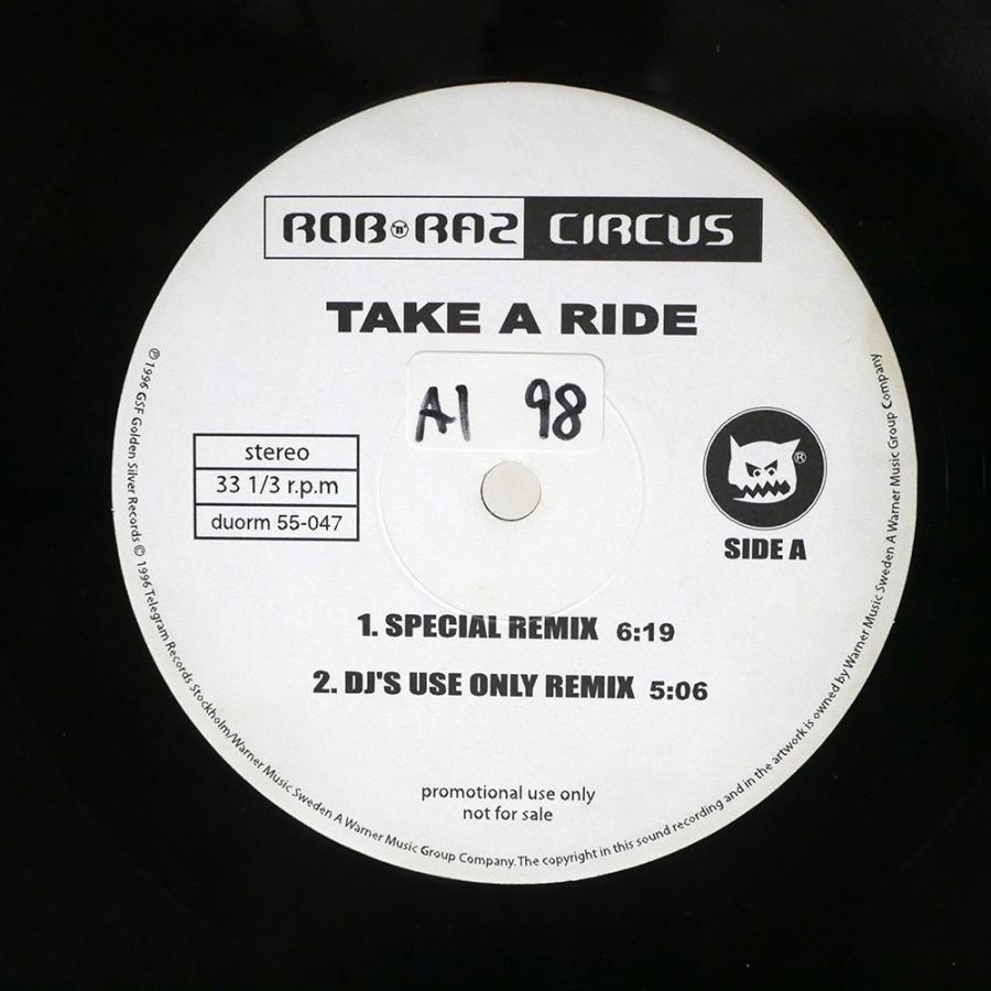 EU ROB 'N' RAZ CIRCUS WITH D-FLEX/TAKE A RIDE (REMIXES)/GOLDEN SILVER ...