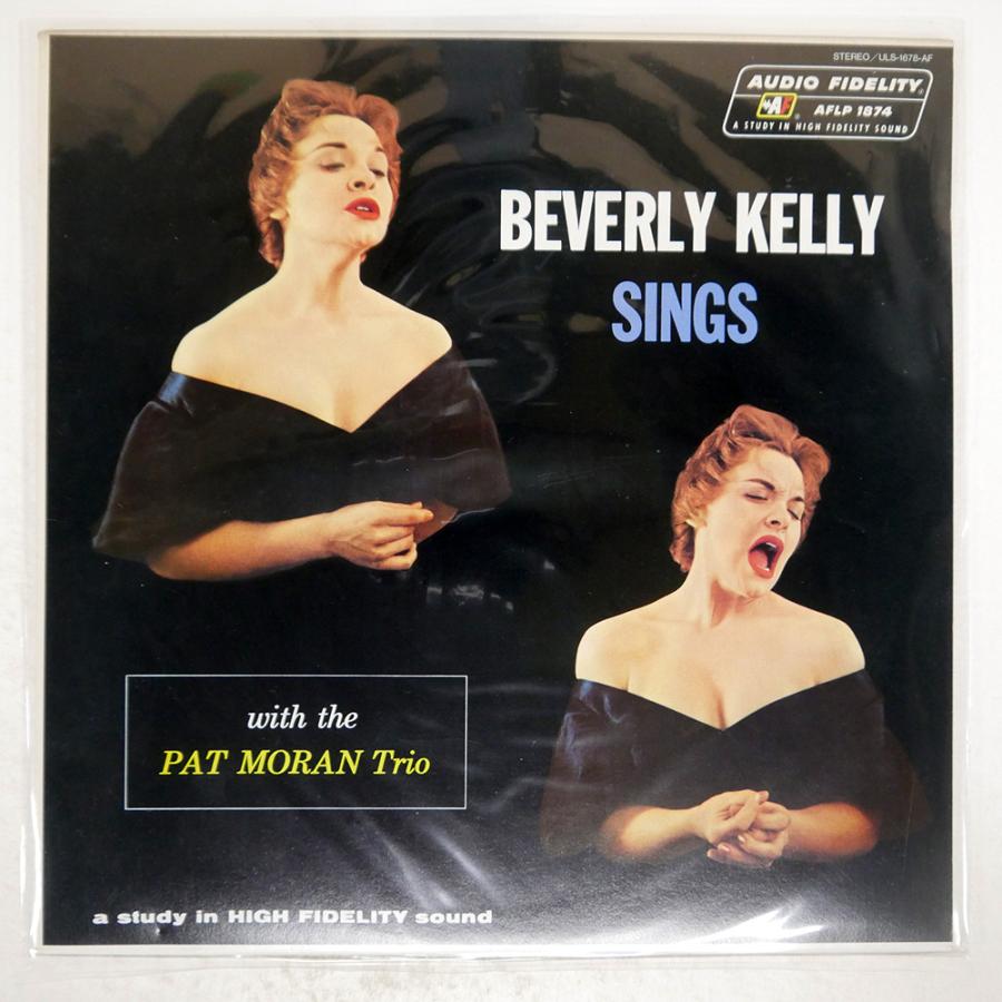 国内盤 BEV KELLY/SINGS WITH THE PAT MORAN TRIO/AUDIO FIDELITY ULS1678AF LP ...