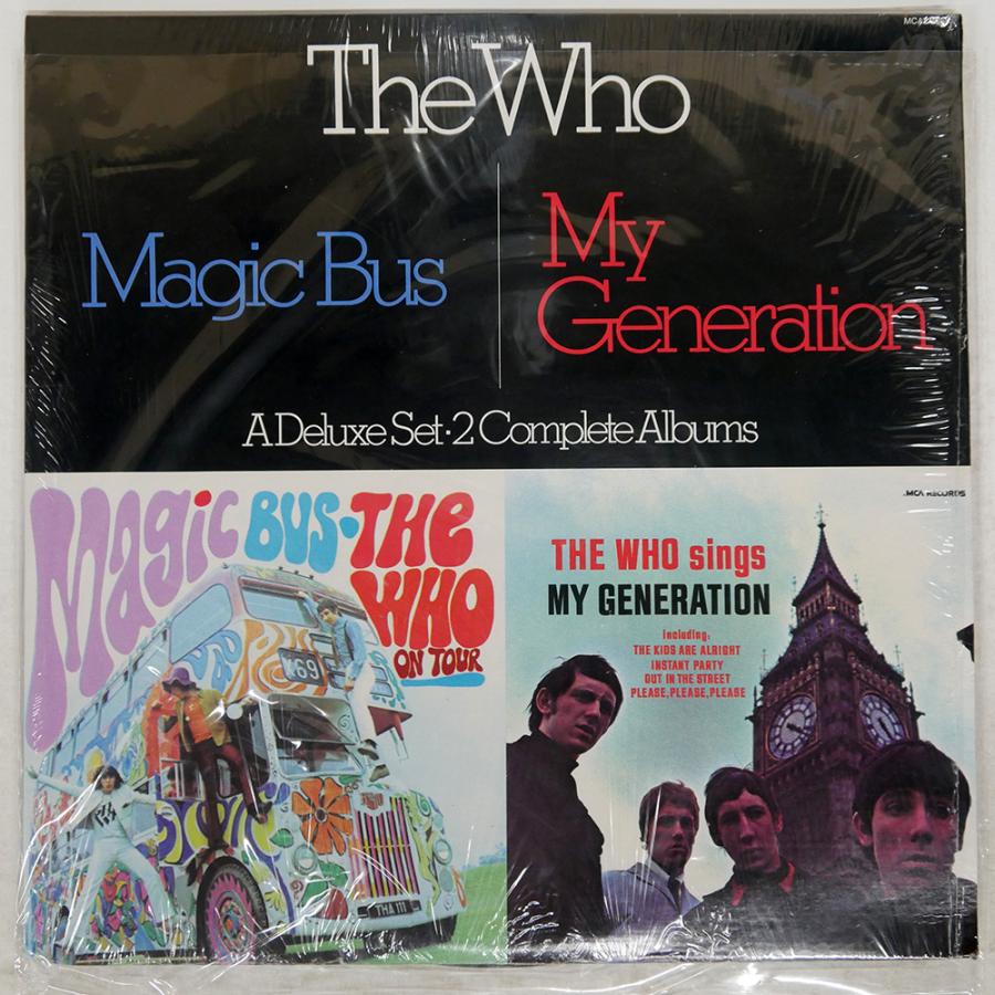 米 US盤 THE WHO/MAGIC BUS / SINGS MY GENERATION/MCA MCA24068 LP : Face ...
