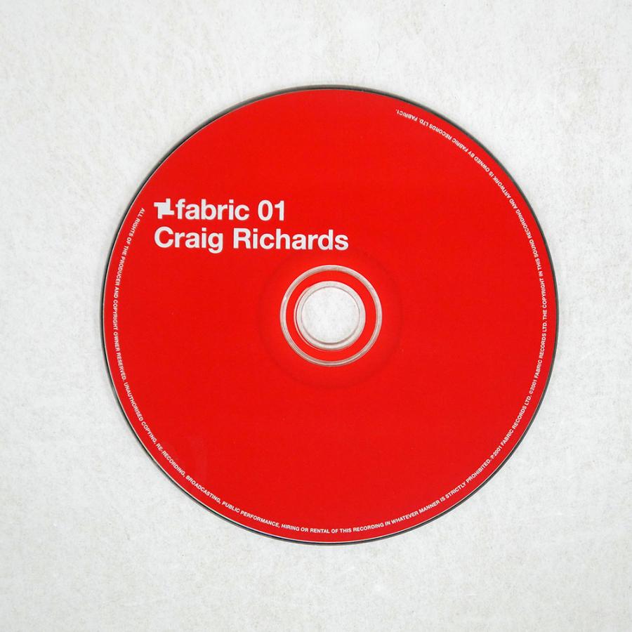 UK盤 CRAIG RICHARDS/FABRIC 01/FABRIC FABRIC1 CD : Face Records - 通販 ...