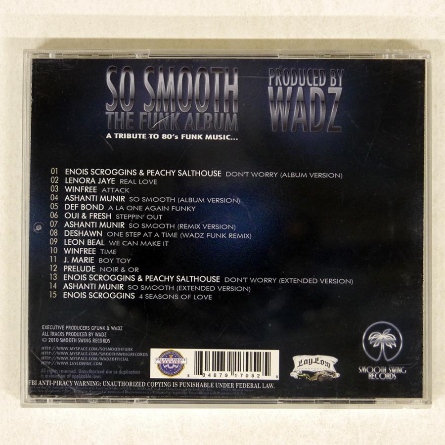 US盤 WADZ/SO SMOOTH (THE FUNK ALBUM)/SMOOTH SWING SW0001 CD : Face Records - 通販 - Yahoo!ショッピング