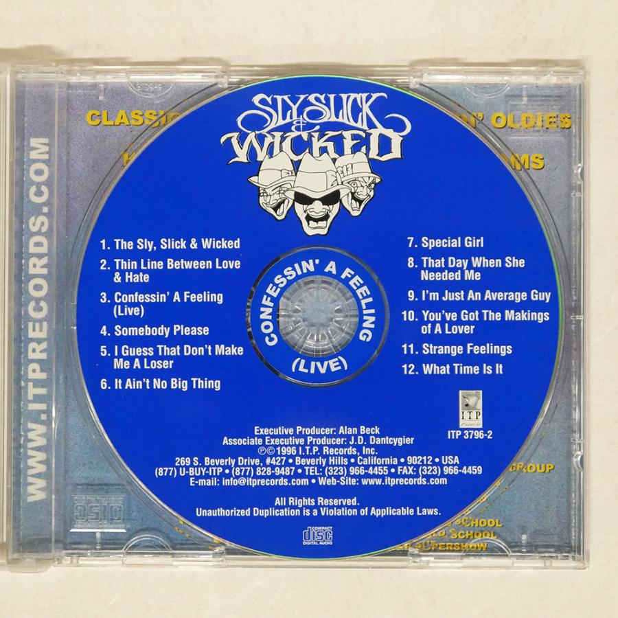 US盤 SLY, SLICK & WICKED/CONFESSIN' A FEELING LIVE!/I.T.P. ITP37962 CD ...