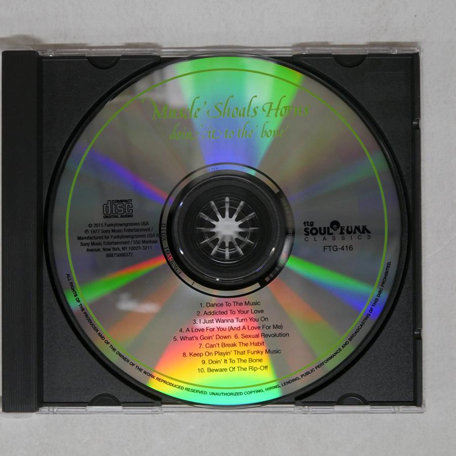 US盤 MUSCLE SHOALS HORNS/DOIN' IT TO THE BONE/FUNKY TOWN GROOVES FTG416 ...