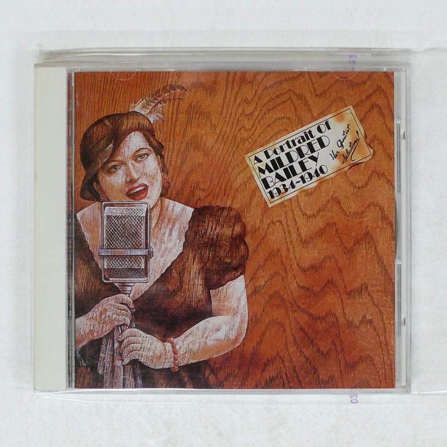 国内盤 MILDRED BAILEY/A PORTRAIT OF BAILEY 1934-1940/CBS/SONY 32DP562 CD ...