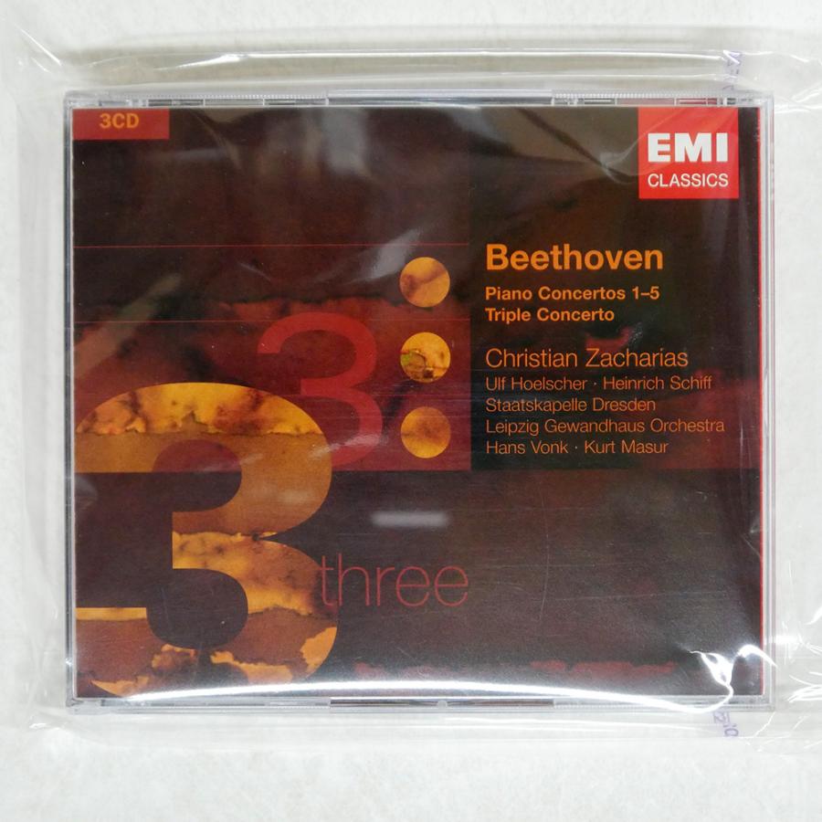 EU盤 ツァハリアス/ベートーヴェン ピアノ協奏曲全集/三重協奏曲/EMI CLASSICS 5099950092727 CD : Face Records - 通販 - Yahoo!ショッピング