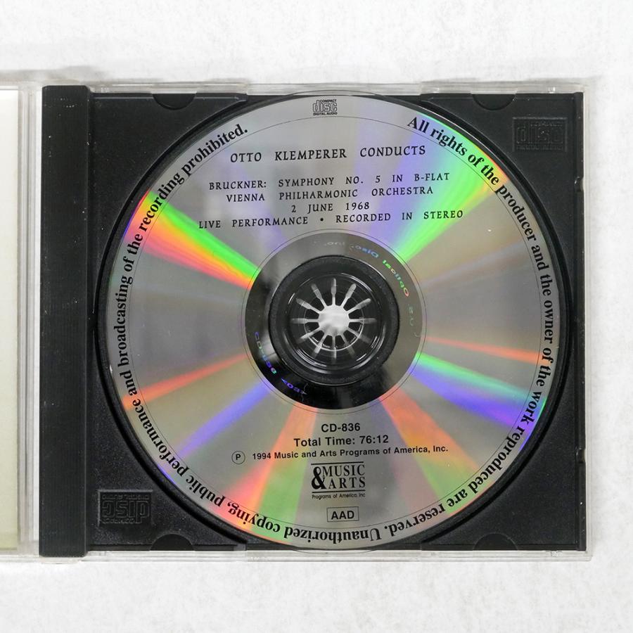 US盤 クレンペラー&VPO/ブルックナー : 交響曲第5番/MUSIC & ARTS CD4836 CD : Face Records - 通販 - Yahoo!ショッピング