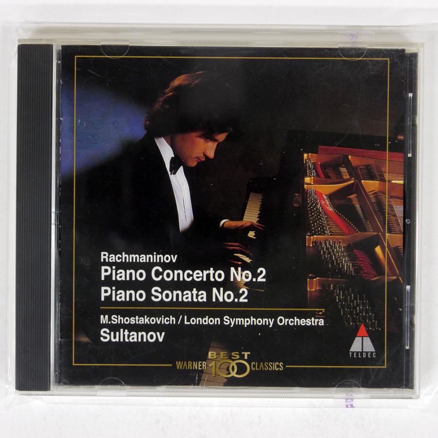 国内盤 SERGEI VASILYEVICH RACHMANINOFF/PIANO CONCERTO NO.2 / PIANO SONATA NO.2/TELDEC WPCS-21059 CD ...