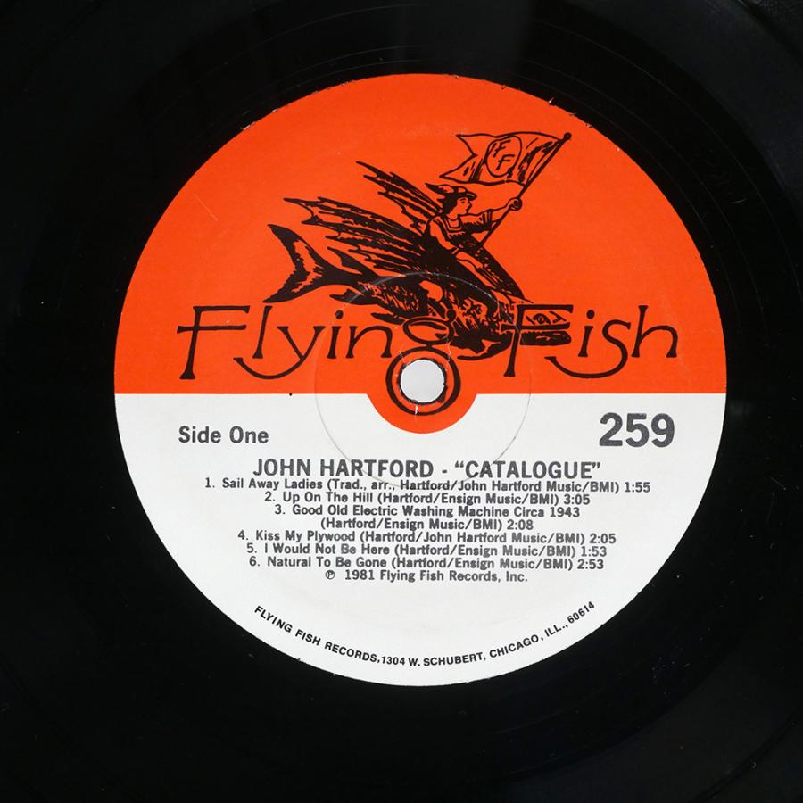 US盤 JOHN HARTFORD/CATALOGUE/FLYING FISH 259 LP : Face Records - 通販 - Yahoo!ショッピング