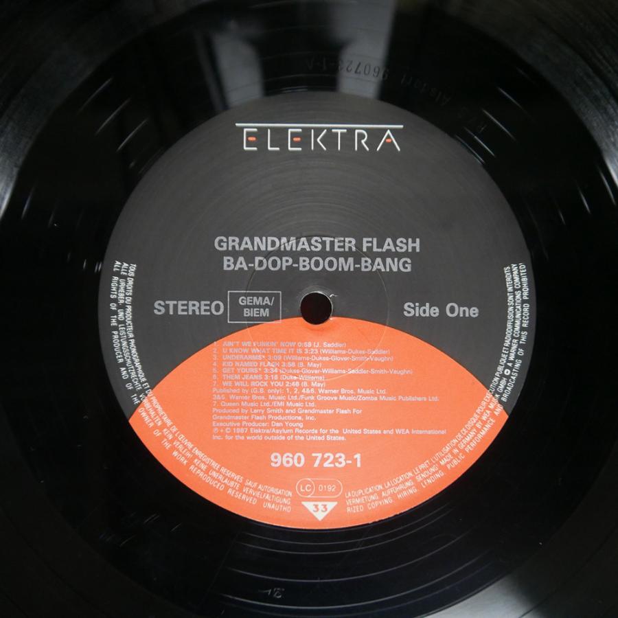 ヨーロッパ盤 GRANDMASTER FLASH/BA-DOP-BOOM-BANG/ELEKTRA 9607231 LP : Face Records - 通販 - Yahoo!ショッピング